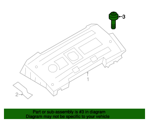 Genuine BMW 07-11-9-906-086 | Fillister Head Screw with Washer - M6X20 ...