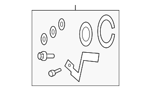 2013-2022 Mopar Hardware Kit 68068755ab | TascaParts.com