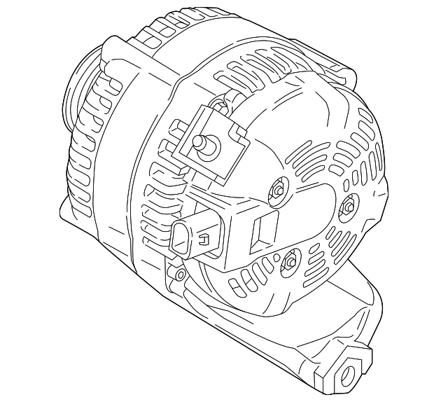 12318680374 - 2019-2024 BMW Alternator (12-31-8-680-374) | BMW of South ...