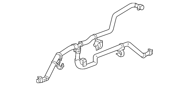 2018-2021 Jeep Reservoir Hose 68280801AE | TascaParts.com