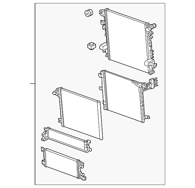 68272753AH - Cooling Module | Mopar Parts Canada