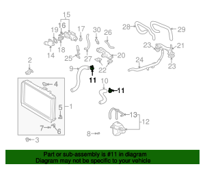 90466-41003 - Clamp 2002-2003 Lexus SC430 | Lexus of Stevens Creek Parts