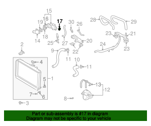 96761-35035 - Engine Coolant Pipe O-Ring For 1990-2022 Lexus | Lexus OE ...