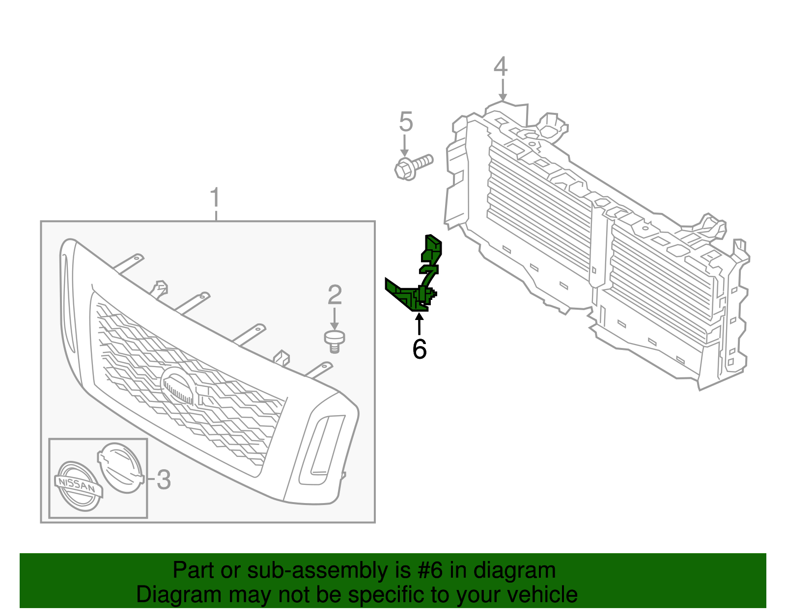 2016-2024 Nissan Front Camera 284F1-EZ21A | Team Nissan Inc.