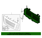 2016-2019 Nissan Radiator Shutter Assembly 21421-9FT0B | Nissan OEM ...