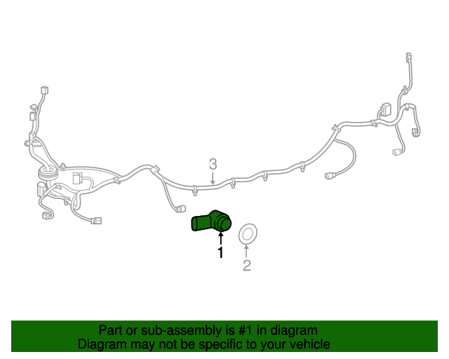 2014-2021 Mopar Sensor 1UT50TZZAA | TascaParts.com