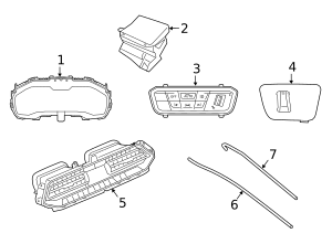 Genuine BMW 64-11-5-A1D-412 | Dash Control Unit | FREE Shipping on Most ...