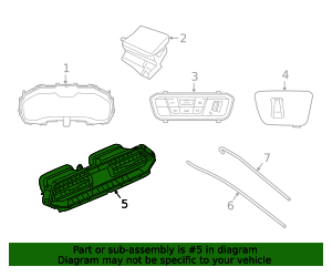 64-11-5-A1D-414 - Automatic air conditioning control 2019-2023 BMW ...
