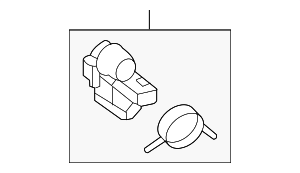 167-888-98-00 - Seat Back Recliner Adjustment Handle 2020-2023 Mercedes ...