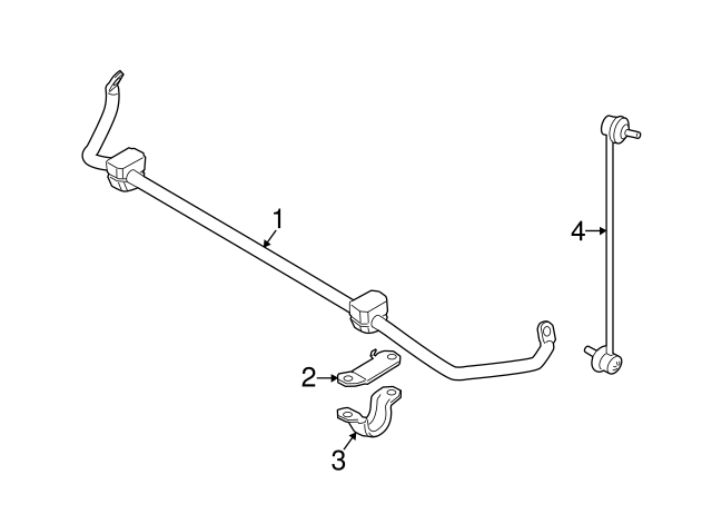 31-35-6-786-411 - Stabilizer Bar - 2014-2019 BMW | BMWPartsHub