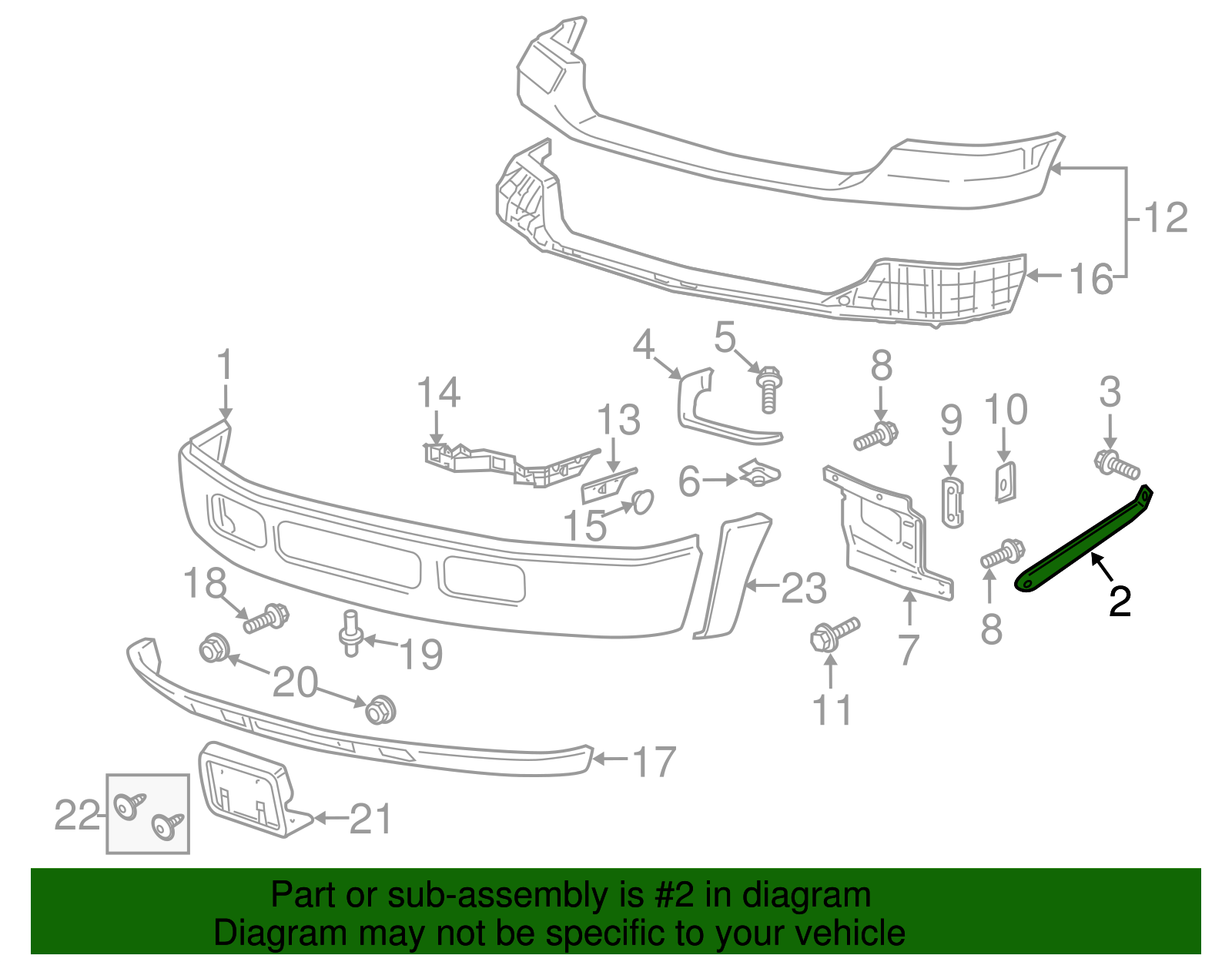 Genuine OEM Ford Part - Outer Bracket 5C3Z-17754-AA | Genuine OEM Ford ...