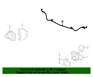 2016-2018 Lexus Harness 82114-06090 | OEM Parts Online