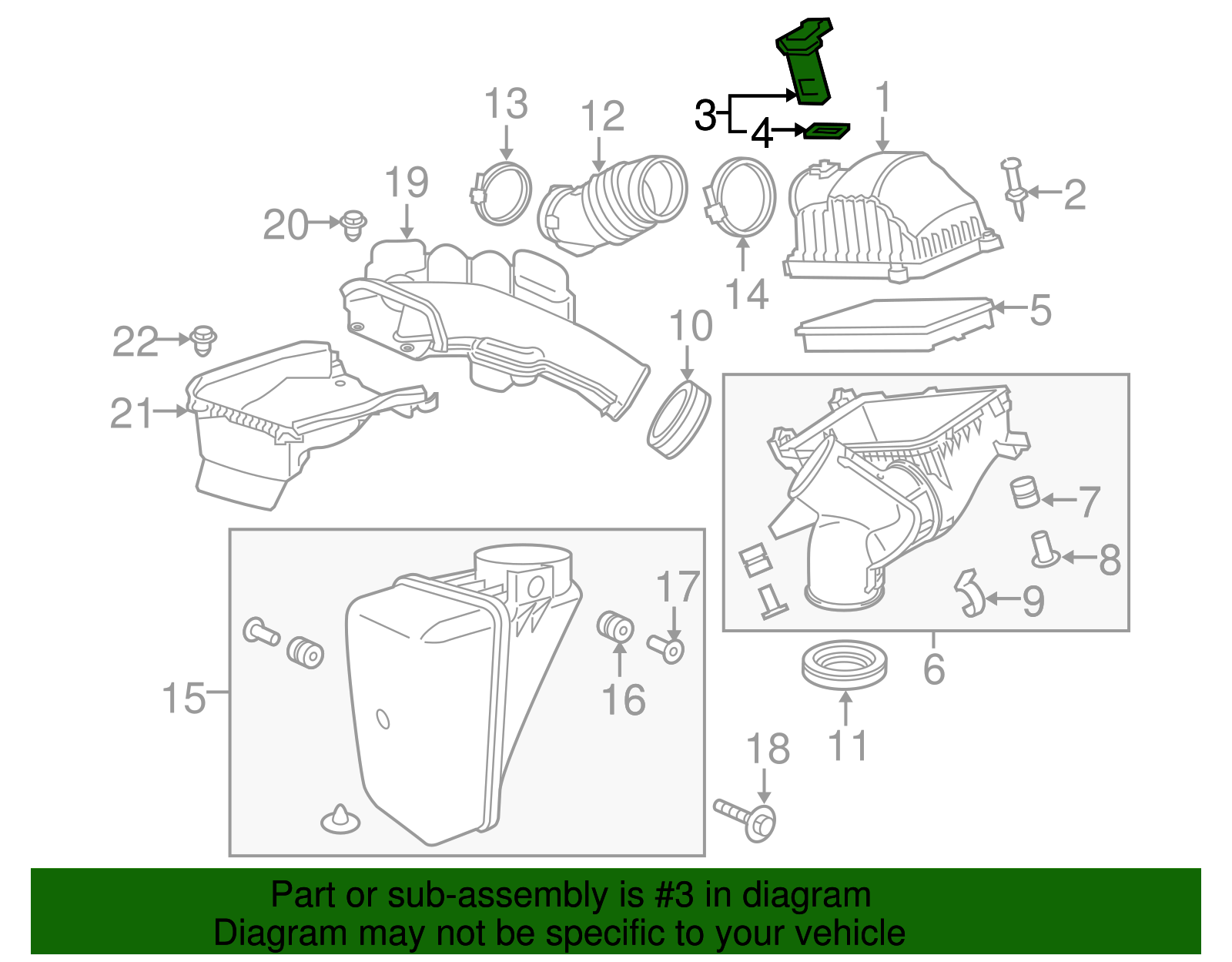 37980-RC0-M01 - Mass Air Flow Sensor 2010-2021 Honda | AutoNation Parts