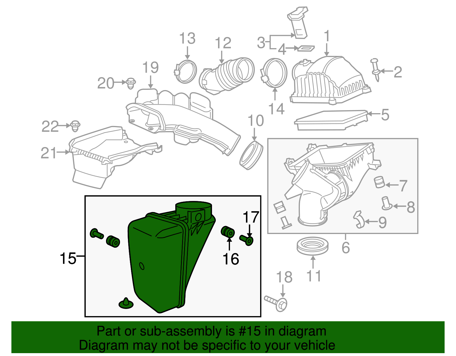 2016-2025 Honda 2016-2025 Honda - Chamber Assembly Resonator 17230-5J6 ...