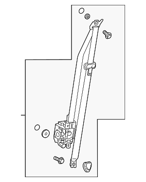 04814-TRT-A00ZD - Belt & Retractor 2018 Honda Clarity | Honda Parts Online
