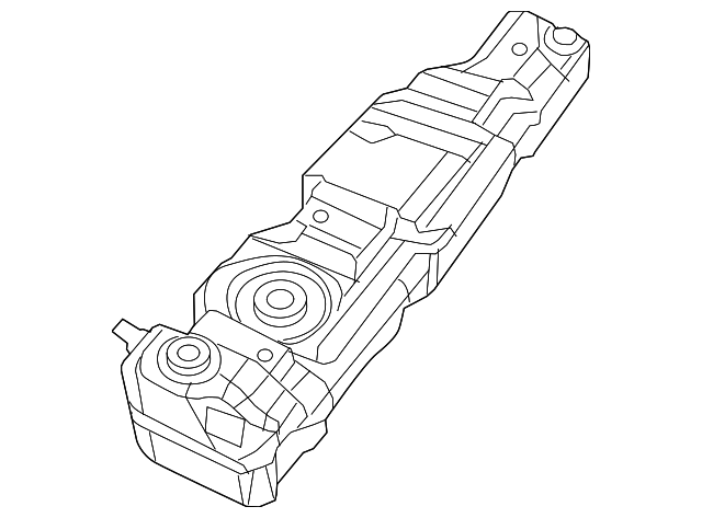 2018-2019 Jeep Wrangler Fuel Tank 52030066AC | TascaParts.com