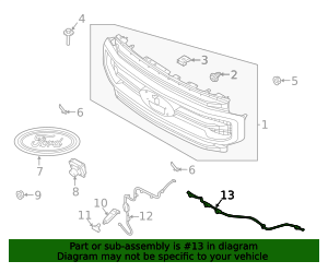 2017-2022 Ford Connector Hose HC3Z-17A605-D | OEM Parts Online