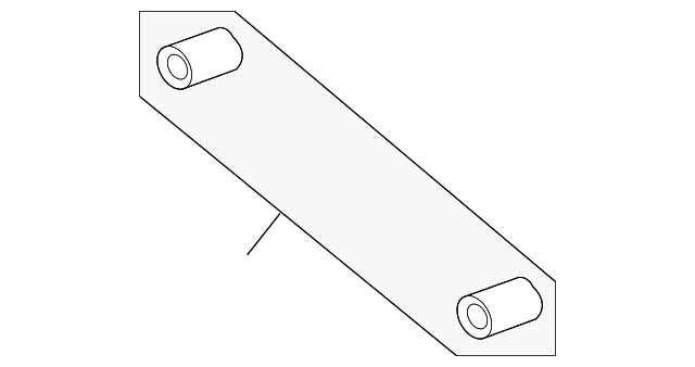 2003-2017 Mitsubishi Lower Control Arm Bushing MN100110 | QuirkParts