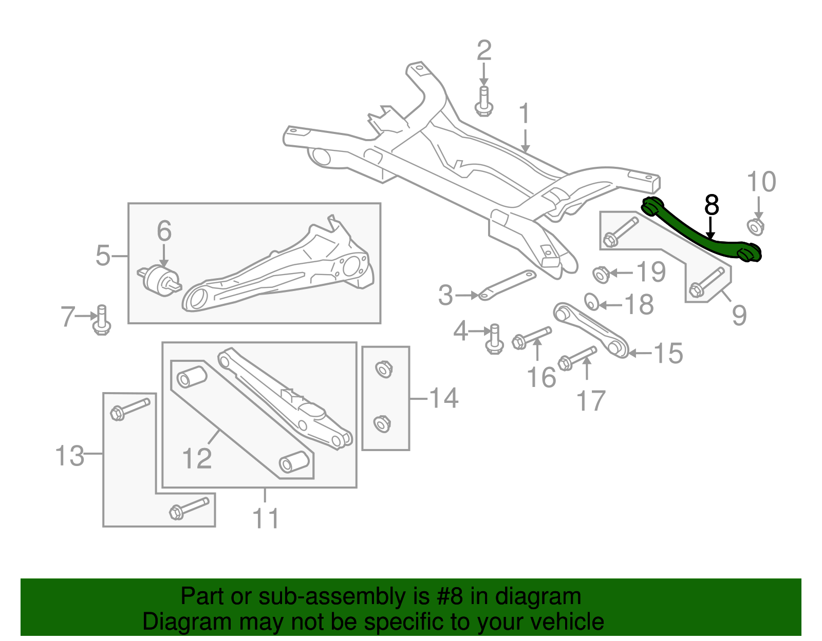 2007-2016 Mitsubishi Upper Control Arm 4110A085 | Retail Performance ...