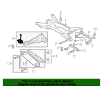 2003-2017 Mitsubishi Bushing 4120A181 | Mitsubishi Parts Warehouse