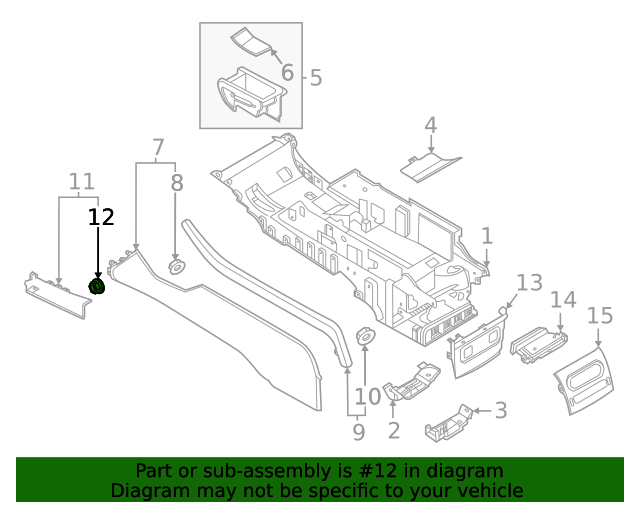 Genuine OEM Ford Part - Front Panel Clip W719592-S300 | Genuine OEM ...