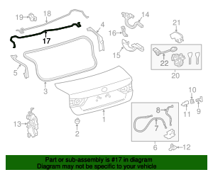2013-2020 Lexus Torsion Rod 64531-30370 | OEM Parts Online