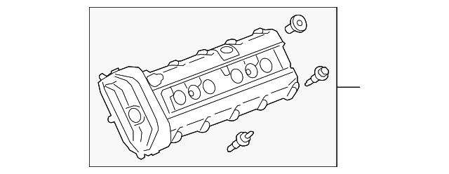 Genuine Valve Cover for 2007-2009 Land Rover | Land Rover Part ...