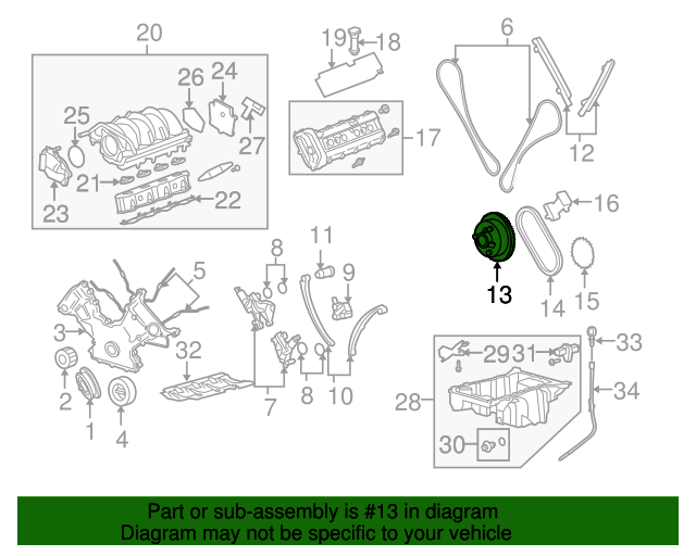 2005-2009 Land Rover Camshaft Gear 4536849 | OEM Parts Online