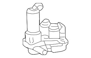 220-830-02-84 - HVAC Heater Control Valve 2000-2013 Mercedes-Benz ...