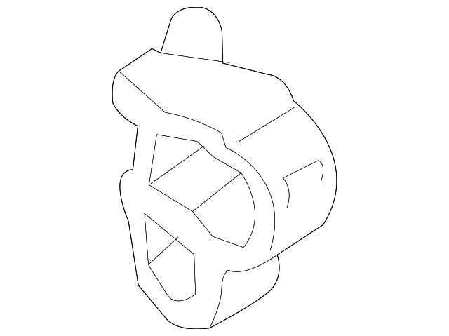 LR038548 - Center AC Tube Bracket 2013-2023 Land Rover | Land Leaping ...