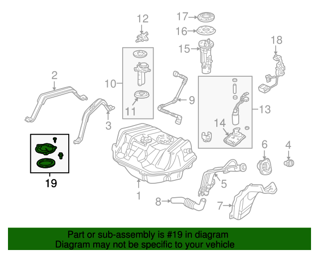 1998-2009 Honda Cap Assembly, Floor Maintenance Hole 74660-S84-A00 ...