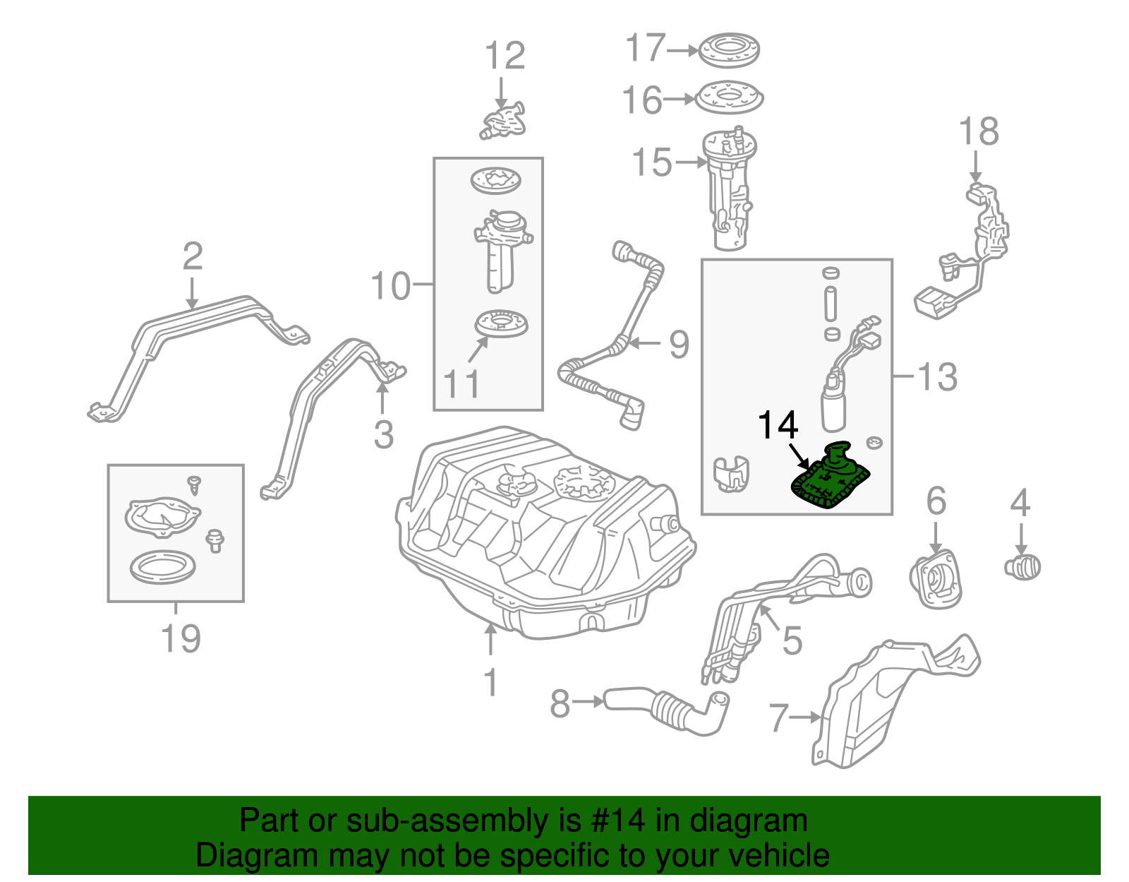 17516-S84-A01 - Filter 1998-2002 Honda Accord | Honda Parts Online