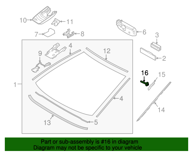 2013-2024 Toyota Side Molding Rivet 75547-51021 | Toyota Parts Center