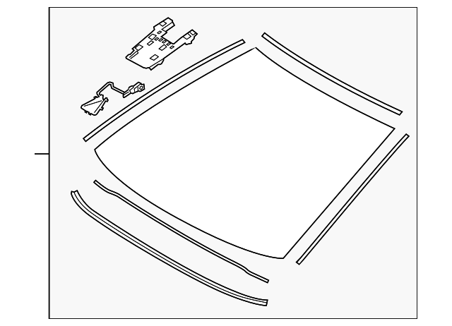 56101-06B81 - Windshield 2019-2020 Toyota Camry | Bam Wholesale Parts