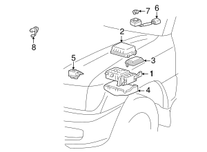 1998-2002 Lexus Fuel Injection Idle Air Control Valve 89672-47010 | OEM ...