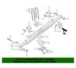-W714456-S439 - Spring Rear Bolt - 2018-2020 Ford | OEM Parts Quick