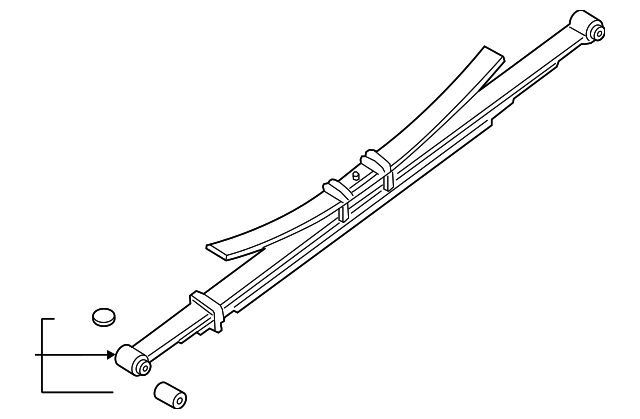 Leaf Spring HC3Z-5560-AC | TascaParts.com