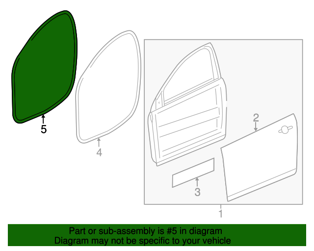 84266332 GM Weather-Strip On Body | GM Parts Store