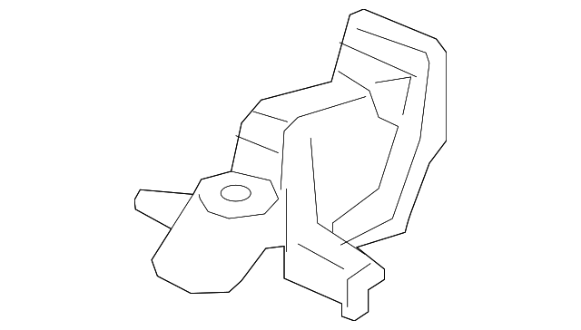 2015-2020 Mercedes-Benz Lower Bracket 205-885-20-14 | MB OEM Parts