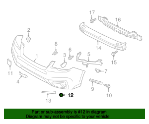 57731SG310 - Lamp Cover - 2017 2018 Subaru Forester | World OEM Parts ...