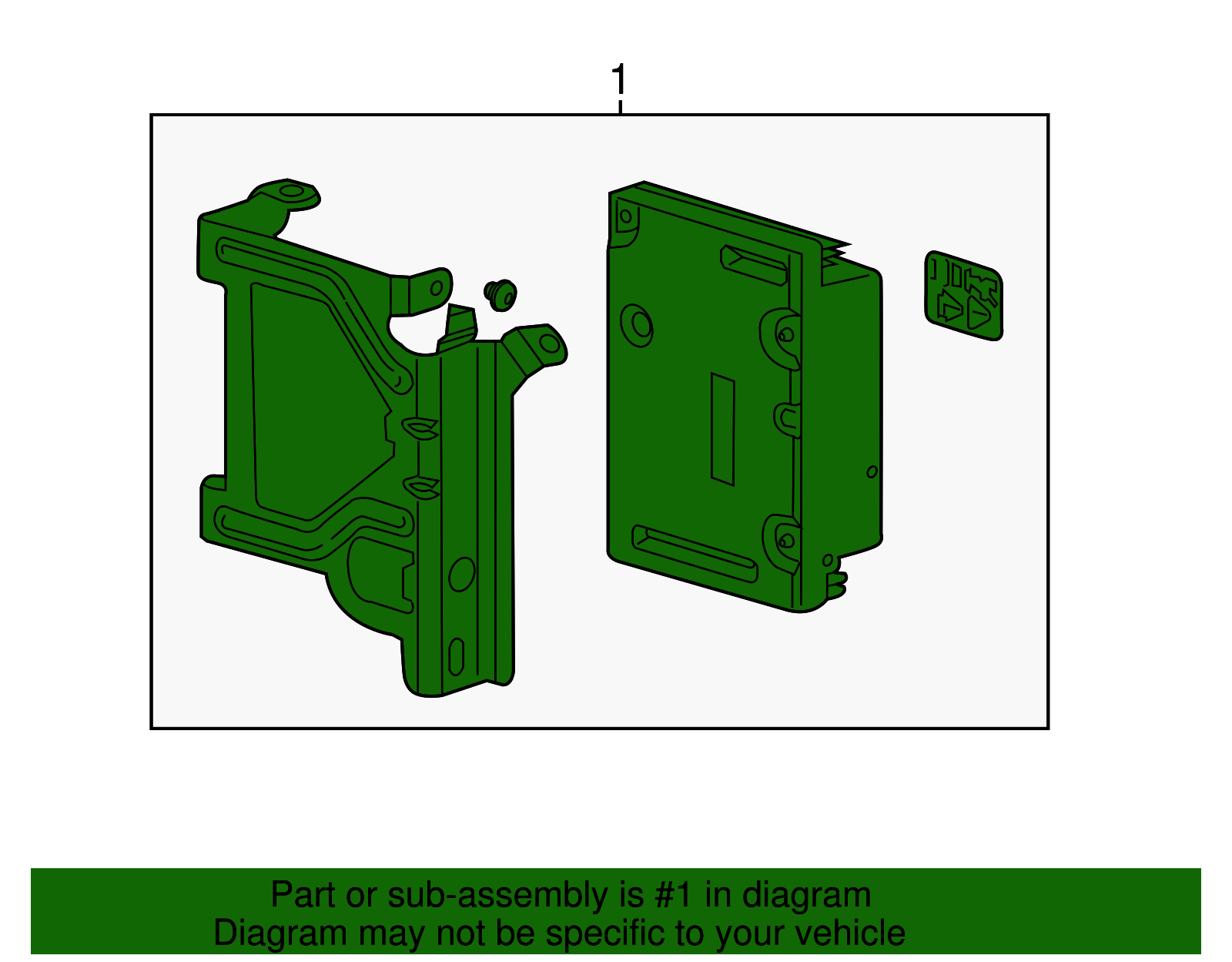 2015-2019 GM Accessory AC and DC Power Control Module 84181077 GM ...