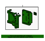 2015-2019 GM Accessory AC and DC Power Control Module 84181077 GM ...