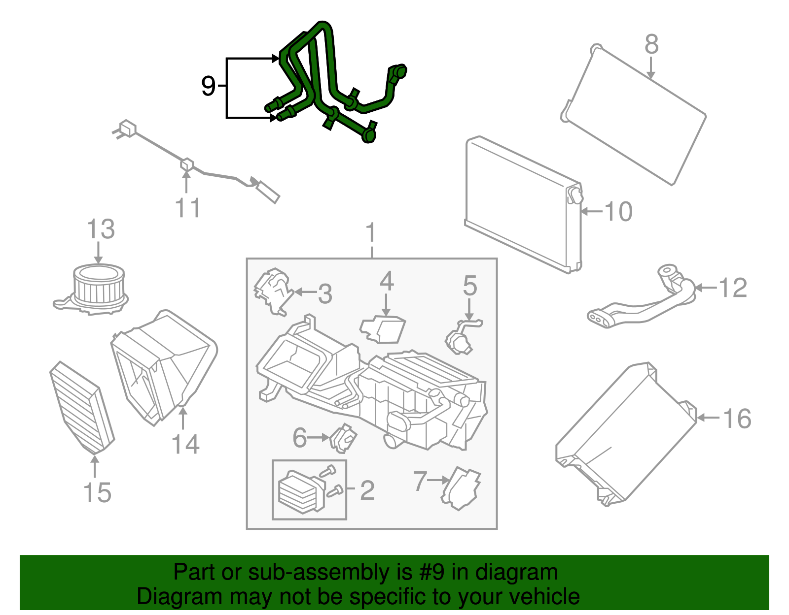 C2P15346 - Engine Coolant Pipe 2007-2024 Jaguar | AutoNation Parts