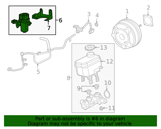 2018-2023 Jeep Vacuum Pump 68328871AC | TascaParts.com
