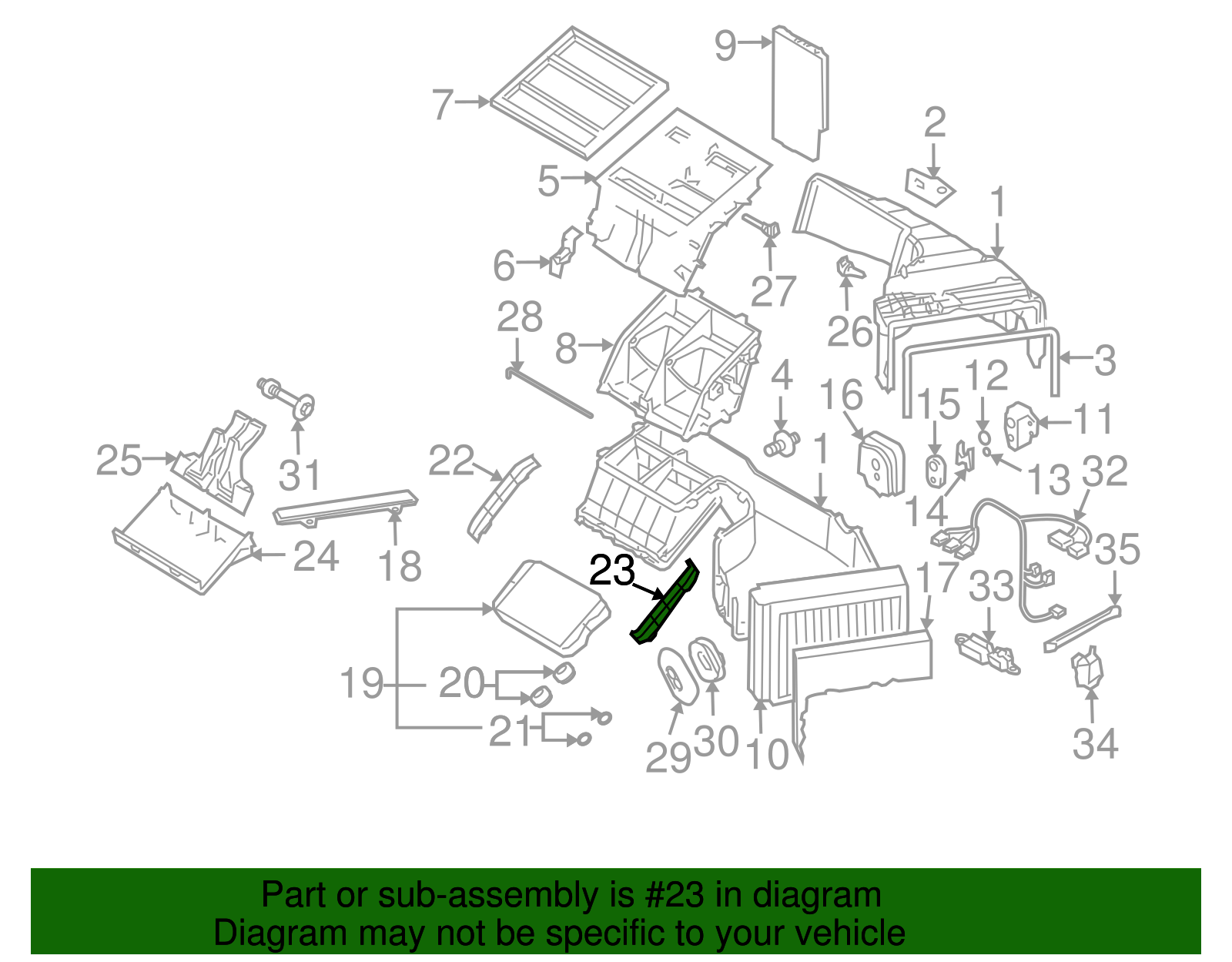 2004-2010 Volkswagen Touareg Side Cover 7L0-815-159 | OEM VW Parts Haus
