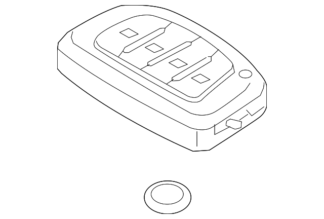 2020-2022 Hyundai Keyless Entry Transmitter 95440-G2500 | HyundaiParts ...