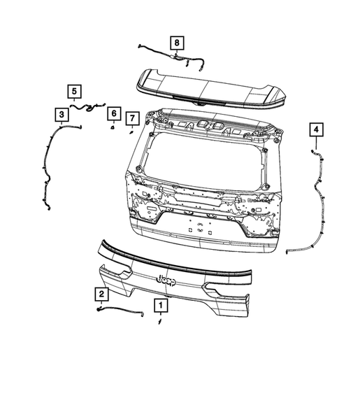 Wiper and Washer System for 2024 Jeep Grand Cherokee | Mopar Online Parts