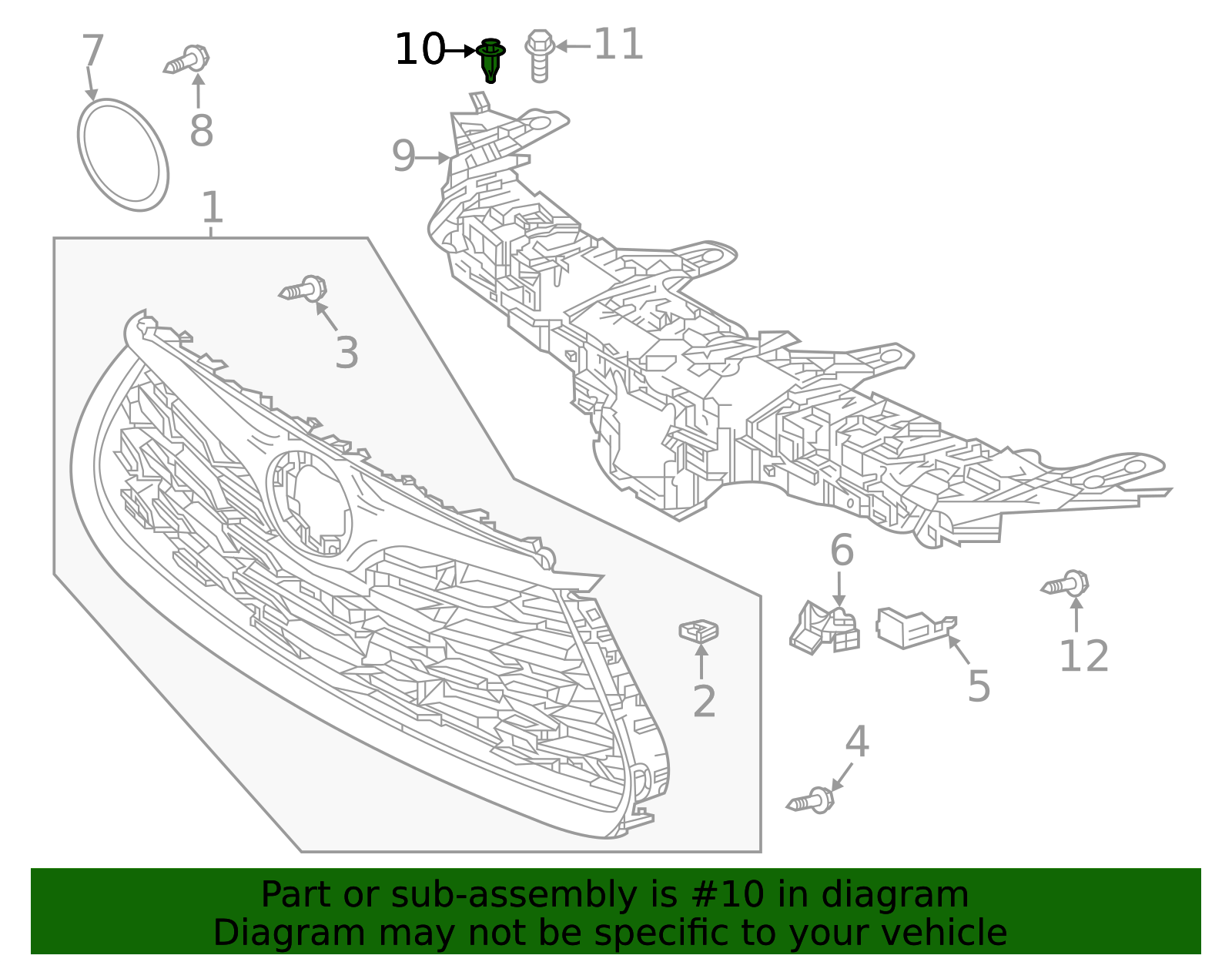 90467-05063-C0 - Seal To Hood Clip - 2000-2020 Toyota | Nucar Toyota of ...