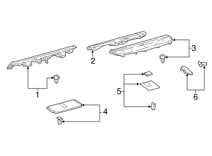 64340-50040-C0 - Trim Panel - 2018-2021 Lexus | MyLexusParts
