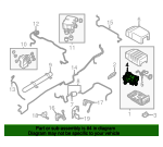 Genuine OEM Air Suspension Compressor Part# LR095838 Fits 2017-2022 ...